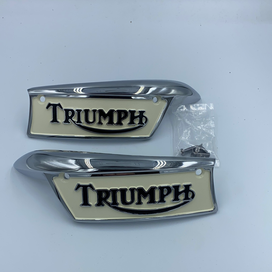 829700/1 829700/1 - TRIUMPH TANK BADGES 1969/81 Prs – Union Jack ...